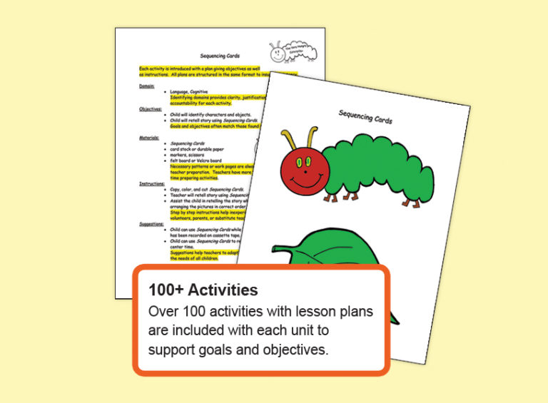 Book 1 Curriculum Overview - Literacy Activities | Read It Once Again